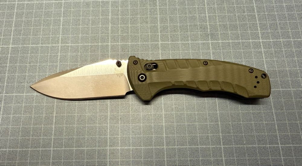 couteau pliant Benchmade 980 Turret Axis Lock (Neu (gemäss Beschreibung ...