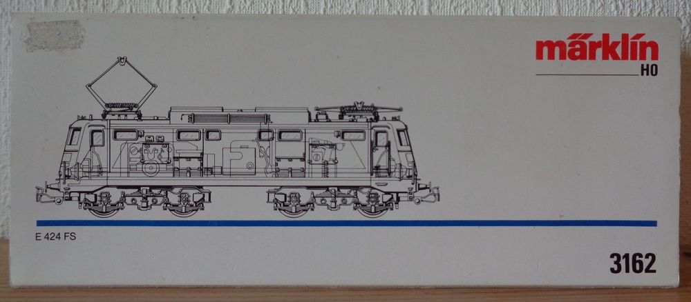 Märklin 3162, E-Lok BR E424 der FS, WS, H0, analog (Gebraucht) in Arbon ...