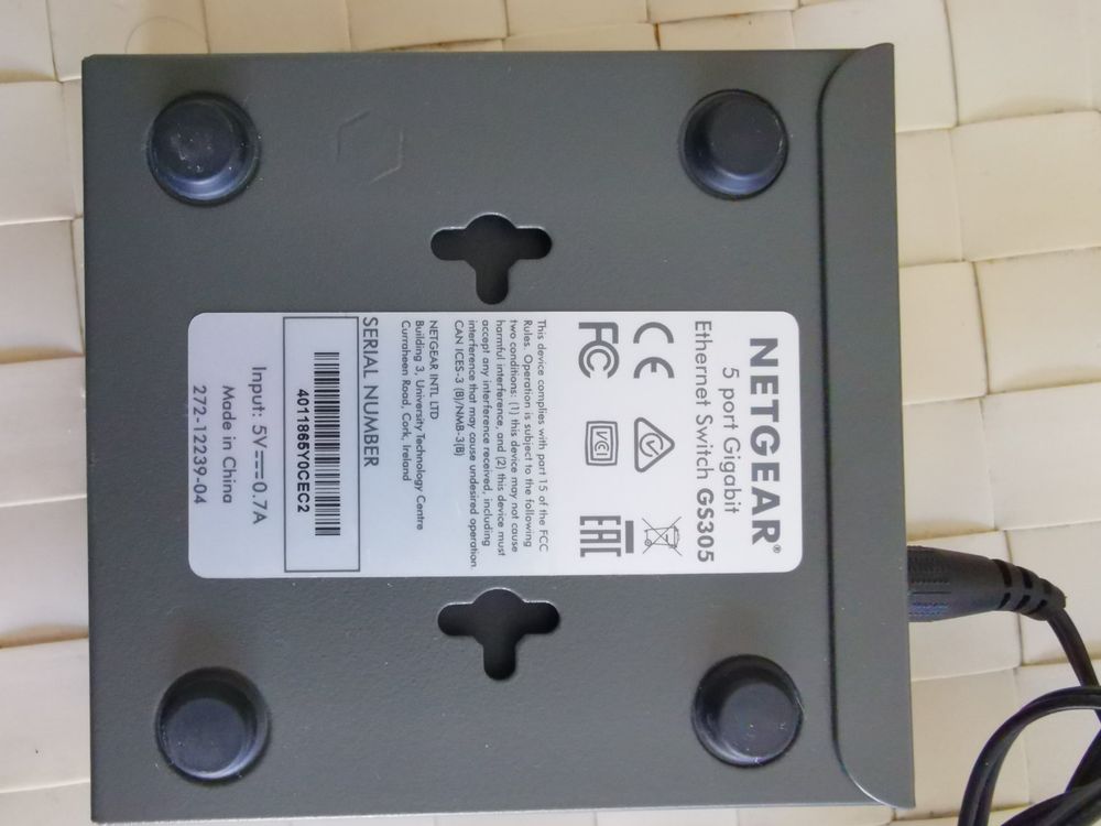 Netgear 5 Port Gigabit Ethernet Switch | Kaufen auf Ricardo