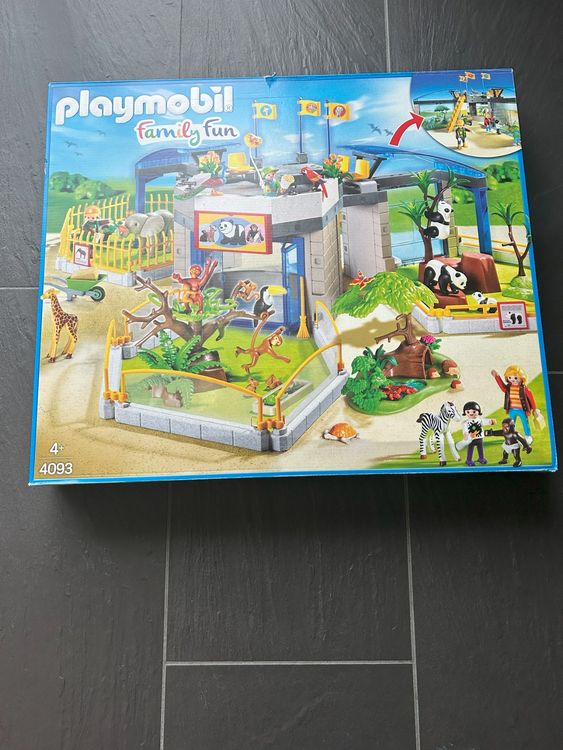 Playmobil ZOO 4093 Tierpark Tierbaby Zoo Family Fun (Gebraucht) in ...