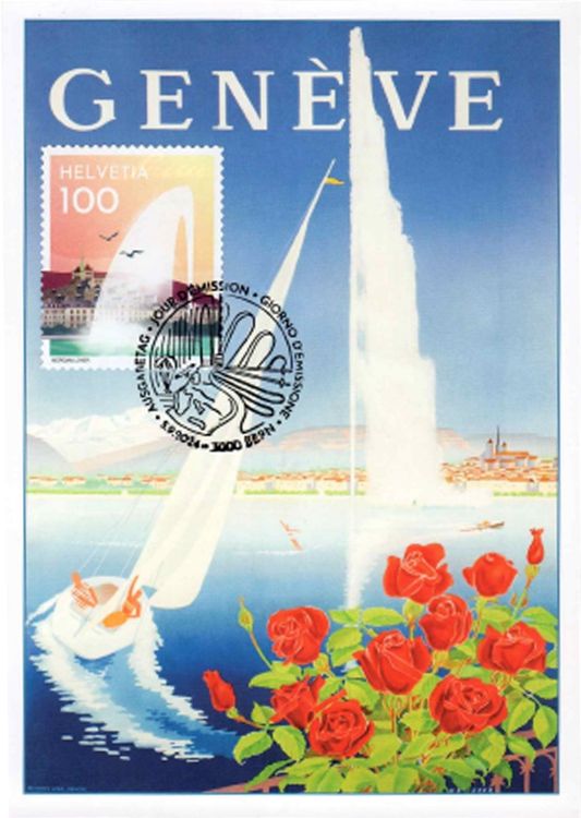 MK CH Sehenswürdigkeiten - Genf (Neu (gemäss Beschreibung)) in für CHF 4 – mit Lieferung auf ...