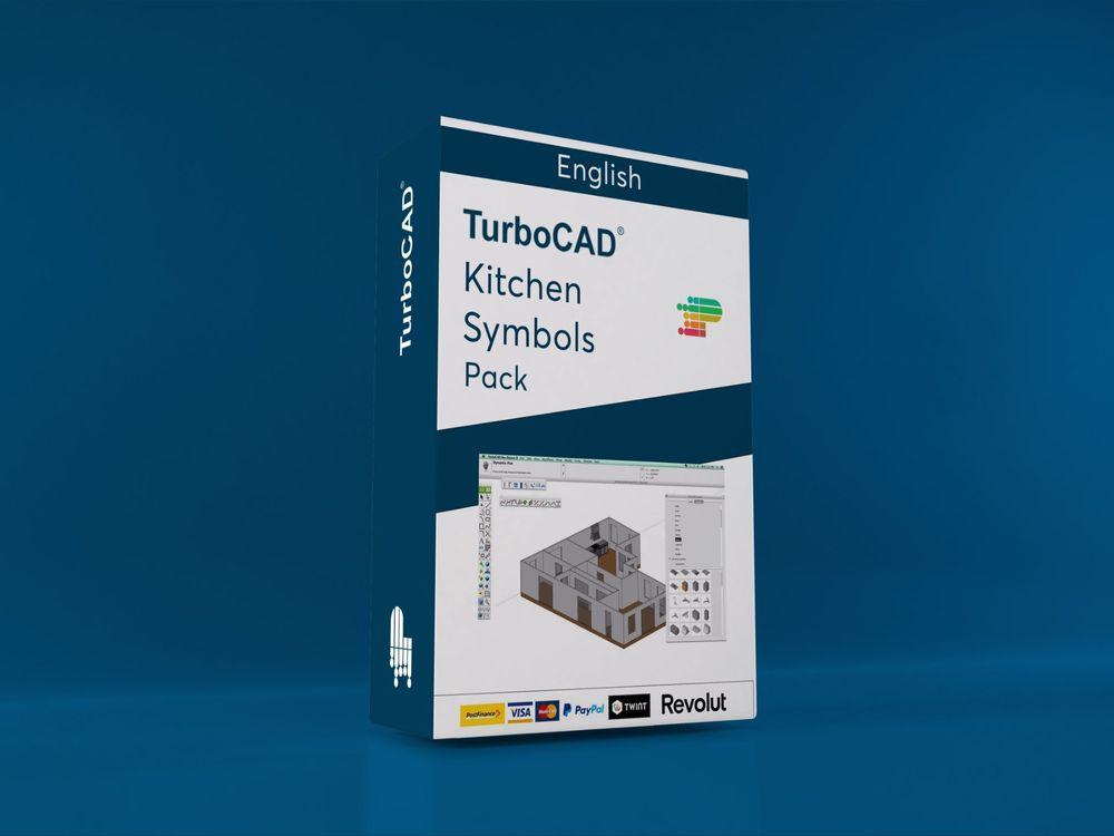 TurboCAD 3D Kitchen Symbols Pack, English /Lifetime | Kaufen auf Ricardo