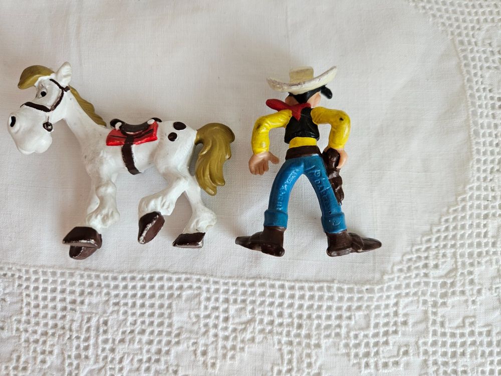 Vintage Sammlerfiguren Bully Lucky Luke, + 2 Daltons 1974 (Gebraucht ...
