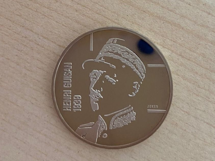 5 Franken Gedenkmünze Henri Guisan 1989 (Neu (gemäss Beschreibung)) in Basel für CHF 5 – mit ...