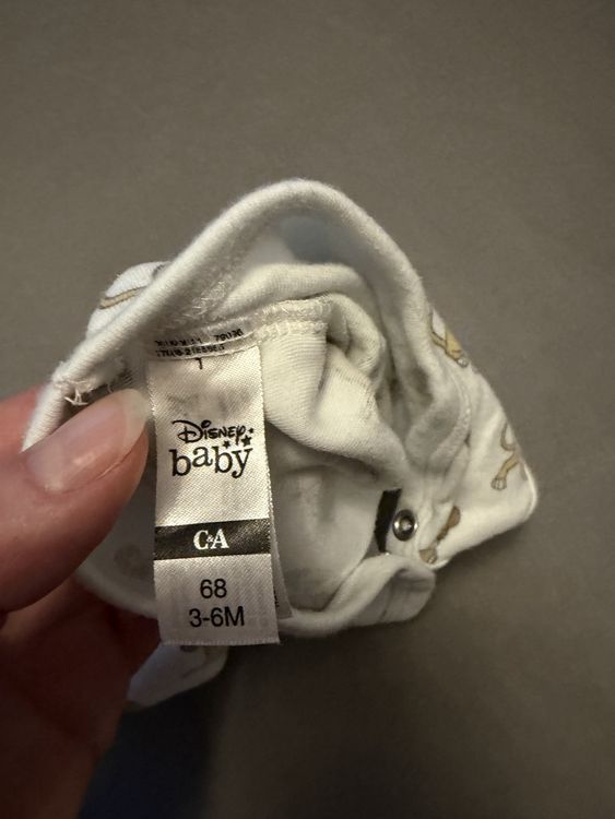 Süesser Disney Baby Body, Grösse 68 (3-6M) (Gebraucht) in Rafz für CHF ...