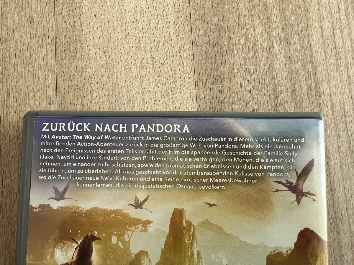 DVD Avatar - The way of water (Teil 2) (Neu (gemäss Beschreibung)) in ...