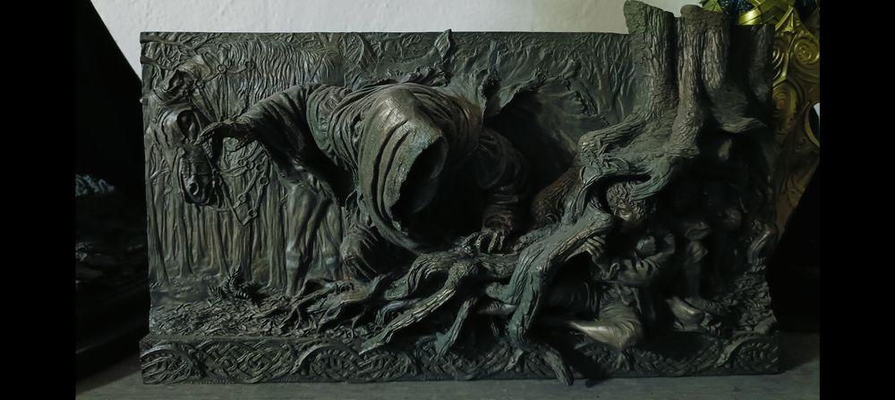 WETA Wand Skulptur, Herr der Ringe Lord of the Rings Nazgul (Neu ...