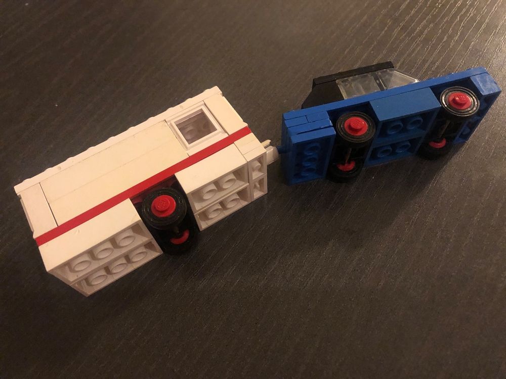 Lego 656-1 Voiture et caravane (Gebraucht) in Fribourg für CHF 9 – mit ...
