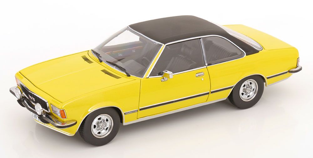 OPEL COMMODORE E/GSE COUPE 1975 GELB 1:18 TOURING (Neu und ...