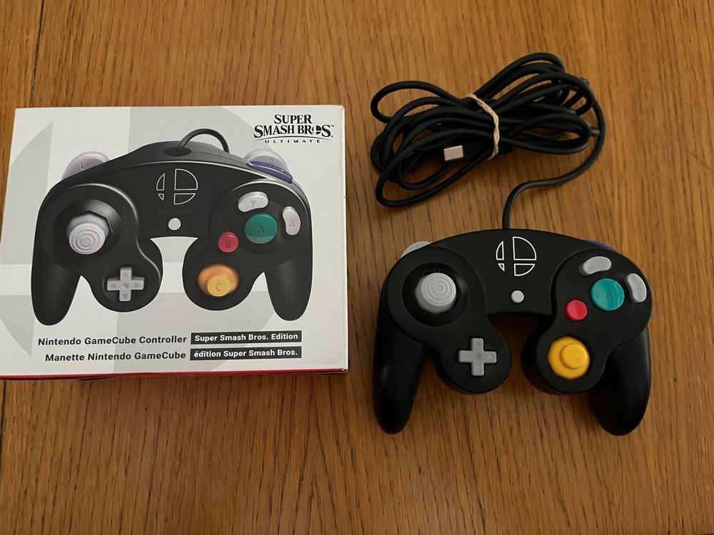 Nintendo Game Cube Controller Super Smash Bros. Edition (Neu (gemäss ...