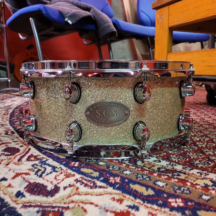 SCS Limited Edition Snare 14x5.5" Birch | Kaufen auf Ricardo