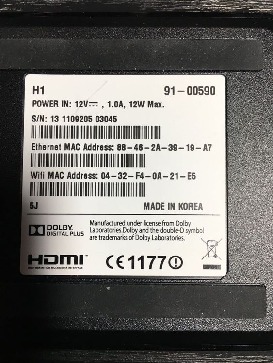 Humax H1 Media Streaming Box (Neu (gemäss Beschreibung)) in Monteggio ...