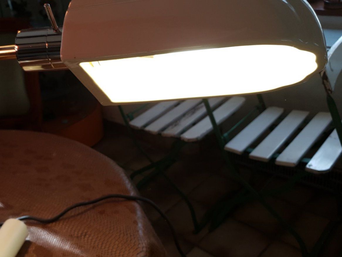 lampe de bureau design italien années 80 laiton et cérami (D'occasion ...