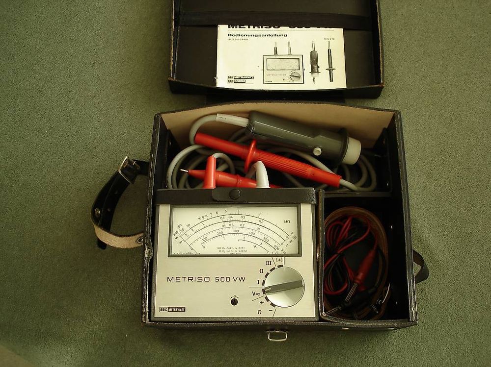 Metriso 500VW, Messgerät, Isolationsprüfgerät, urs5352 (Gebraucht) in ...