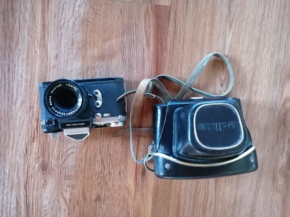 alte Kamera Edixa flex cds mit Edixa- Objektiv 1:2.8/50 | Kaufen auf ...