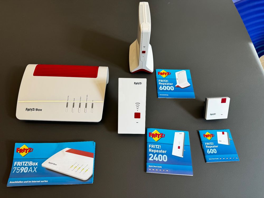 FRITZ!Box Setup - Fritzbox 7590 + Fritz 6000 + 2400 + 600 | Kaufen auf ...