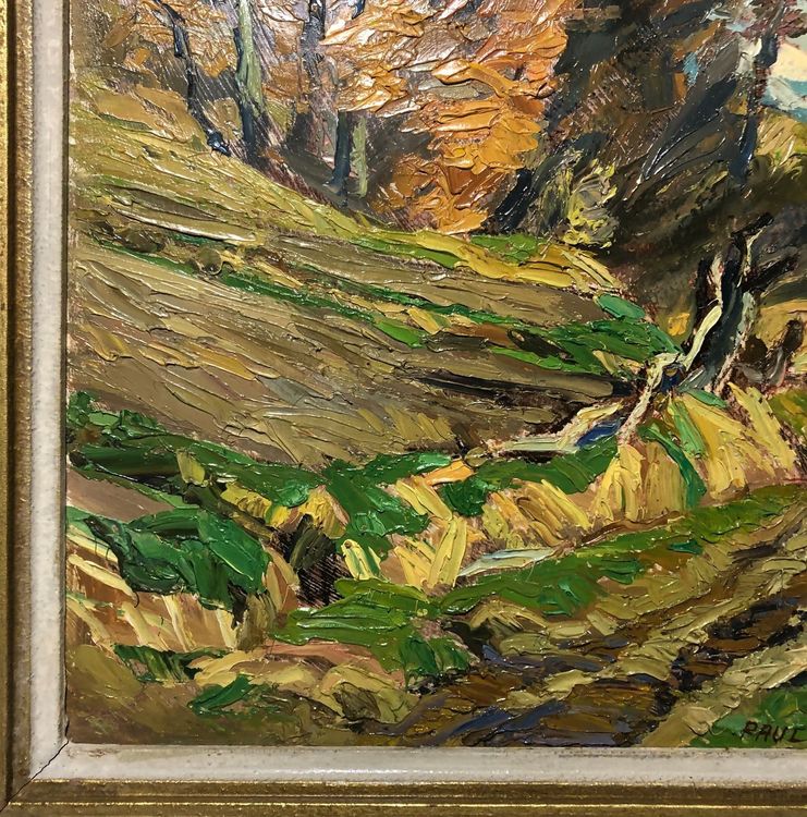 Paul Emil Wyss grosses Gemälde (Gebraucht) in Root für CHF 695 – mit Lieferung auf Ricardo kaufen