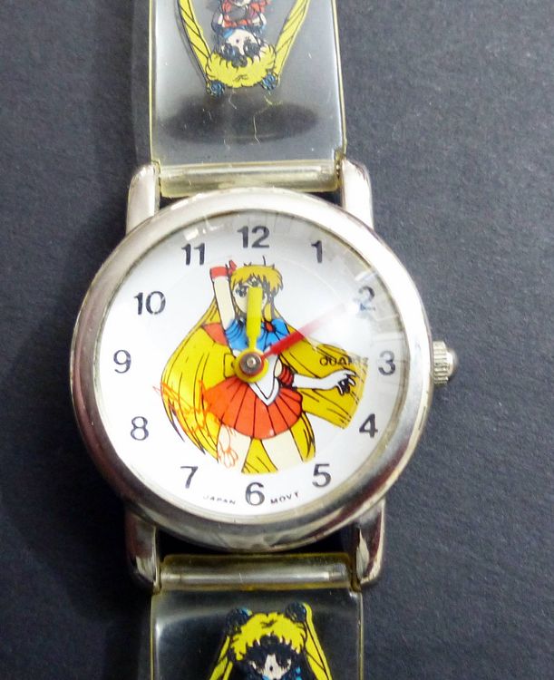 SAILOR MOON ANIME WRIST WATCH JAPAN VINTAGE 1990'S (Neu (gemäss ...