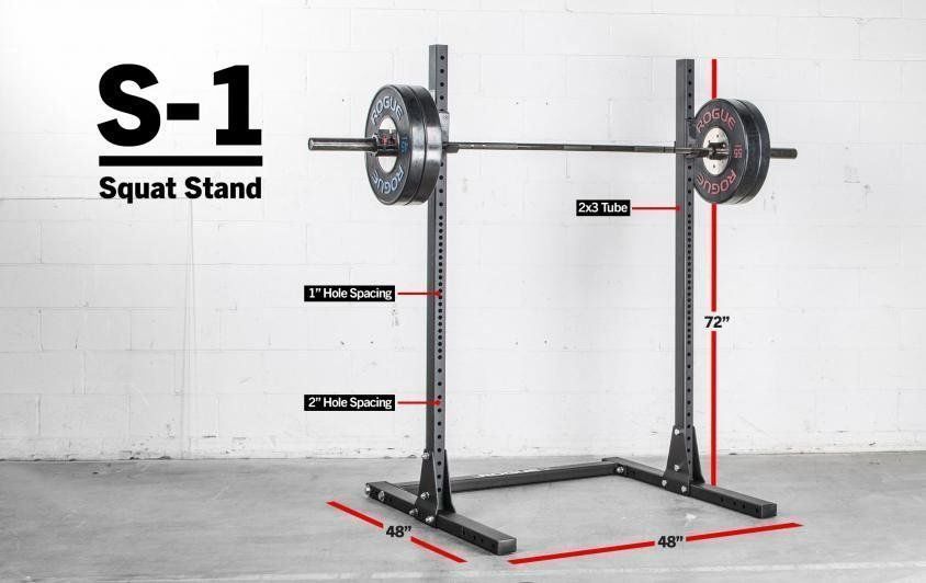 Rogue Squat Stand S1 mit Dip-Attachment | Kaufen auf Ricardo