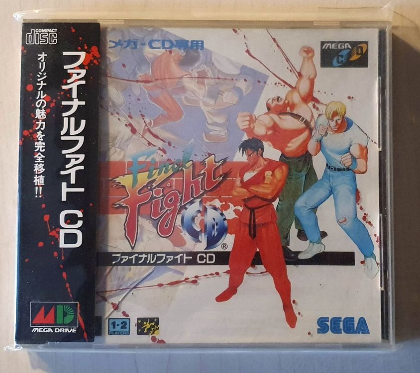 FINAL FIGHT - SEGA MEGA CD - Japan - w/Spine | Kaufen auf Ricardo