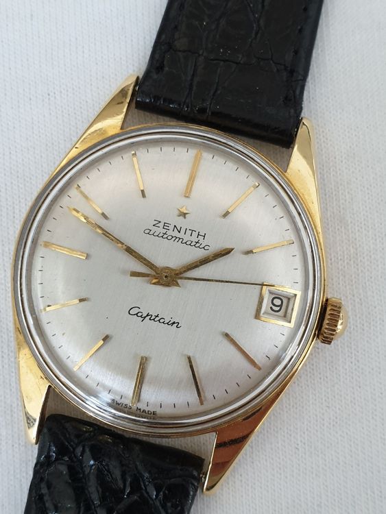 ZENITH CAPTAIN AUTOMATIC 18 KT. GOLD | Kaufen auf Ricardo