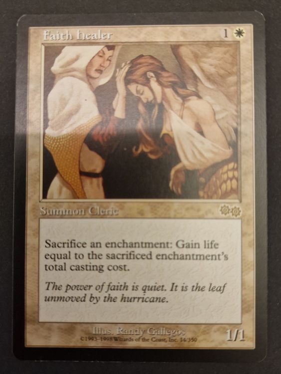 Faith Healer, Magic the Gathering (Gebraucht) in für CHF 1.5 – mit ...