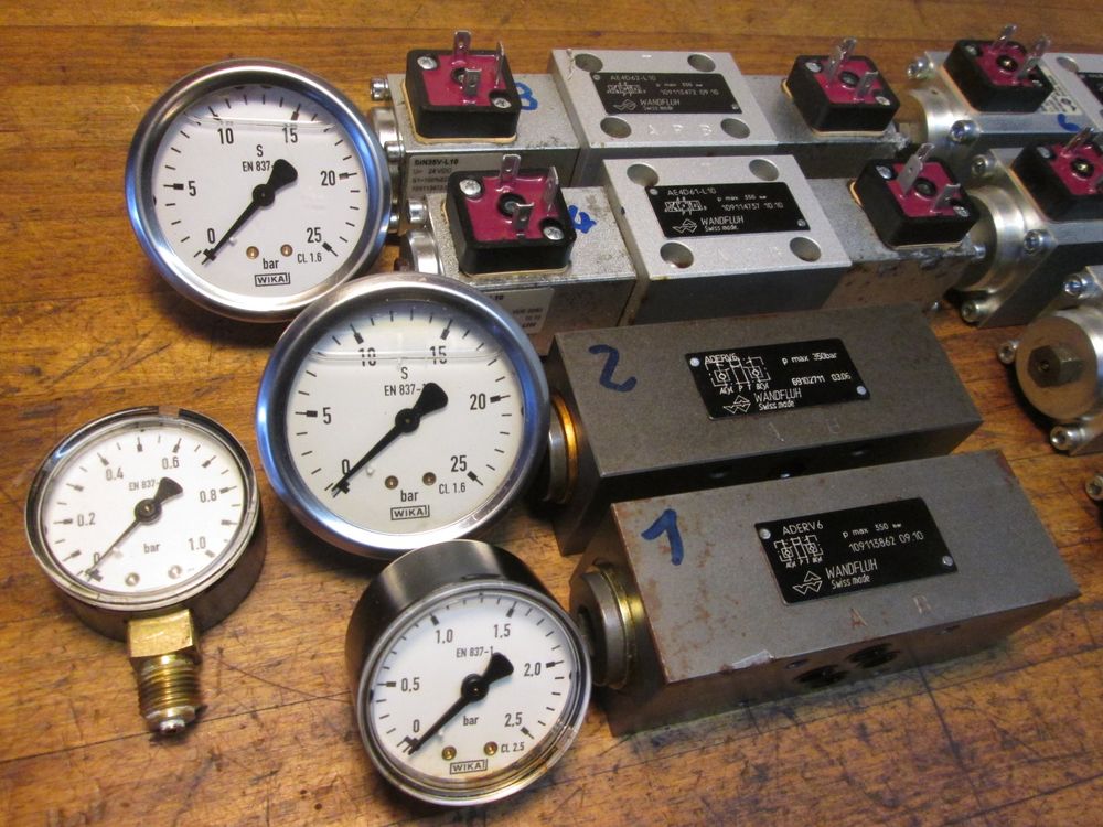 Hydraulikventil, Hydraulikmanometer | Kaufen auf Ricardo