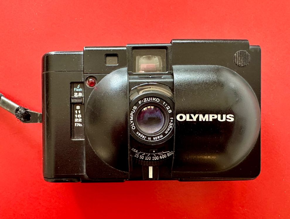 OLYMPUS XA mit 35mm 2.8 F.ZUIKO/man.Blende/Rangef. FUNKT.RAR (Gebraucht ...
