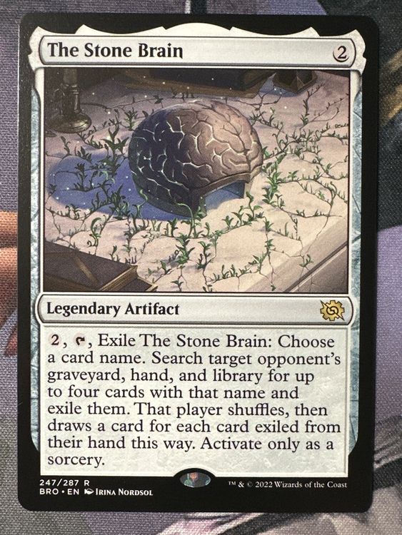 The Stone Brain 247/287 Brothers War (Neu (gemäss Beschreibung)) in ...