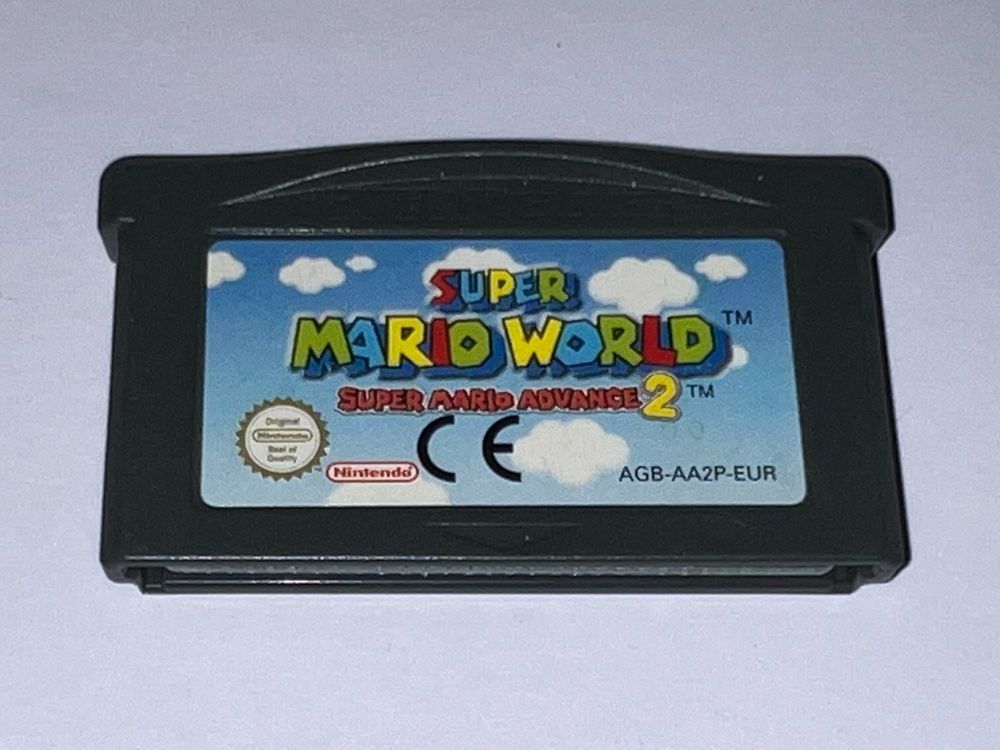GBA Spiel - Super Mario World: Super Mario Advance 2 (Gebraucht) in ...