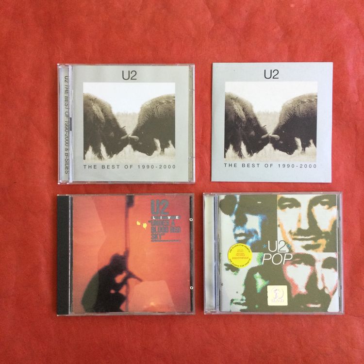 U2 The Best of 1990-2000 CD DVD Pop / Under a blood red sky (Gebraucht ...