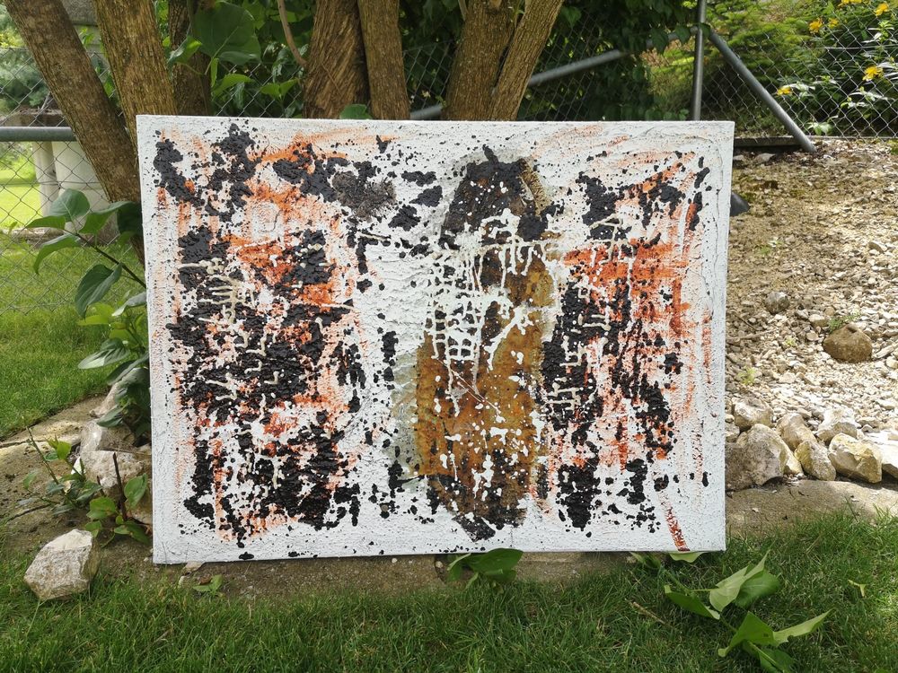 Grosses Acrylbild auf Leinwand | Kaufen auf Ricardo