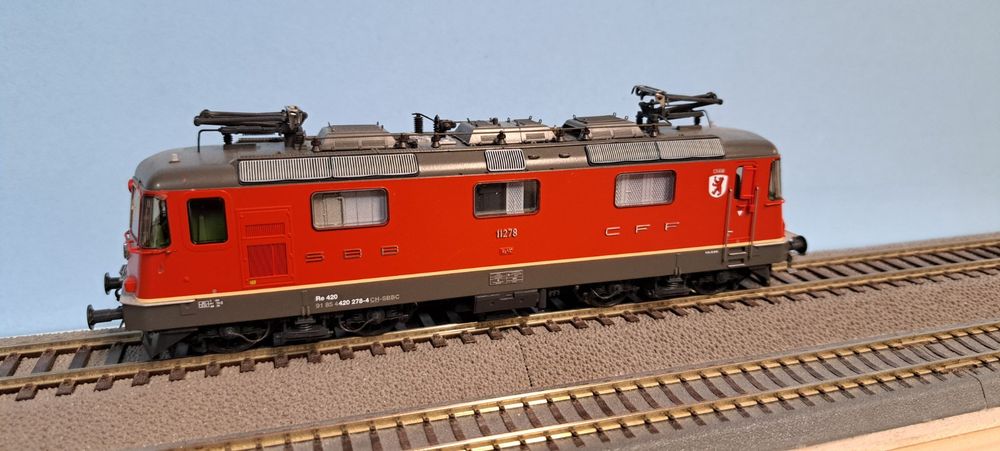 Roco SBB Re 420 "Cham" DC Digital mit ESU Decoder (Gebraucht) in für ...