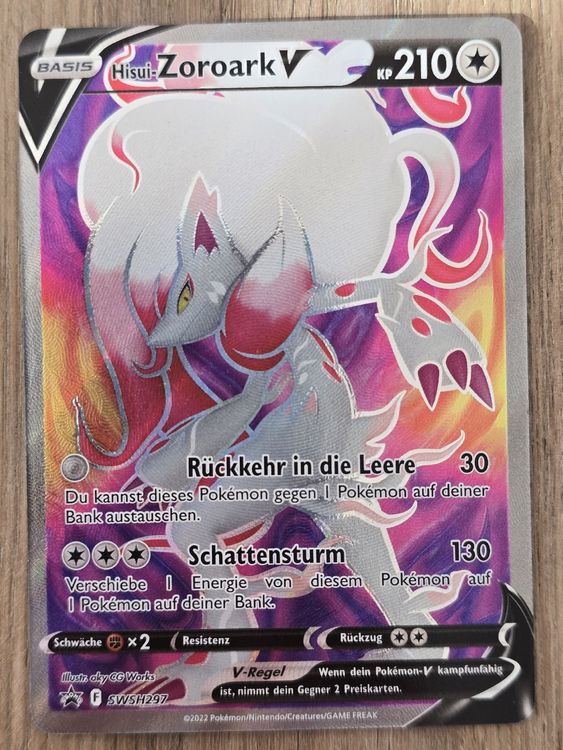 Pokémon Hisui-Zoroark V Promo SWSH297 | Kaufen auf Ricardo