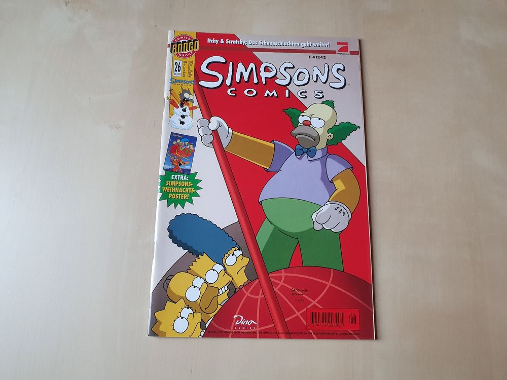 Simpsons Comics 26 Dez 98 (Gebraucht) in Stansstad für CHF 4.5 – mit Lieferung auf Ricardo kaufen
