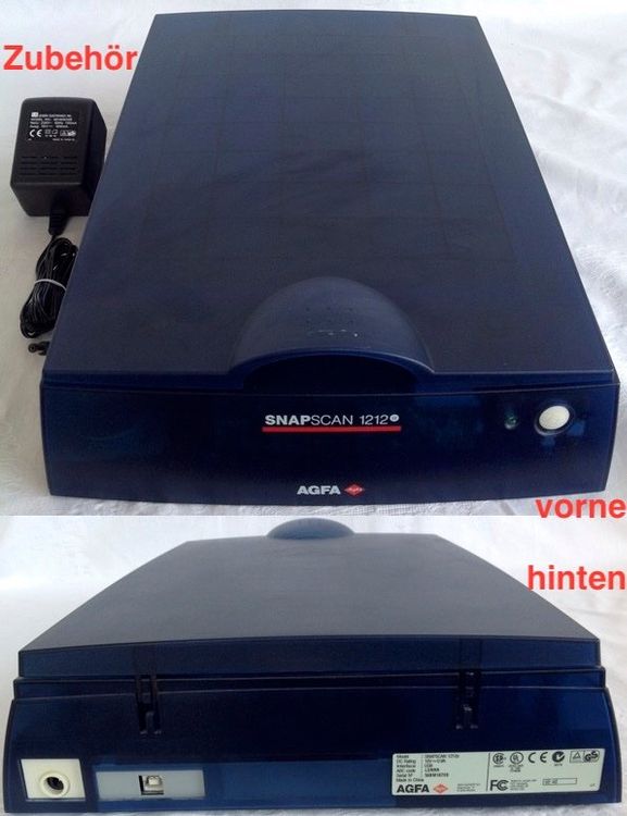 AGFA SnapScan 1212u Flachbrettscanner A4 USB 1200/9600dp (Gebraucht) in Reinach AG für CHF 12 ...