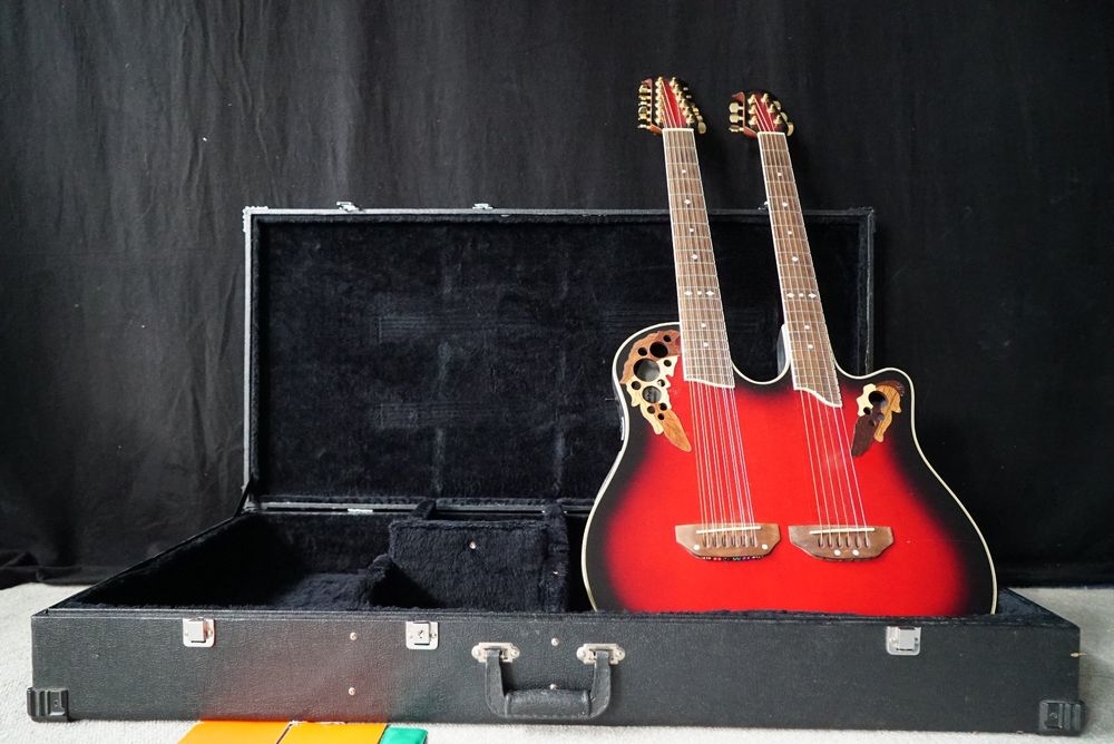 Ovation CSD225 Celebrity Deluxe Double Neck inkl Koffer | Kaufen auf ...