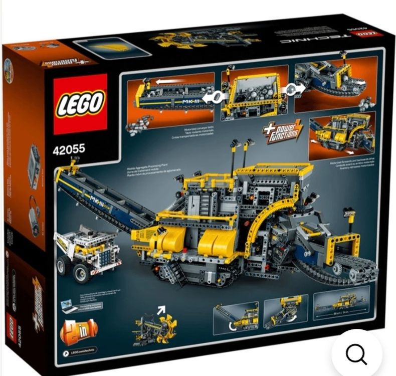 Lego Technic Set 42055 Schaufelrad Bagger | Kaufen auf Ricardo