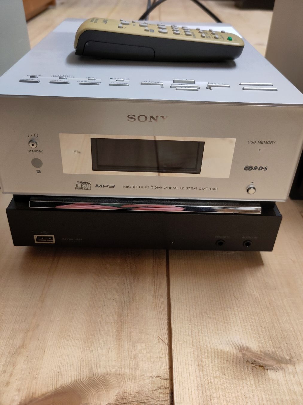 Mini-chaîne Sony CMT-BX 3 avec enceintes SS-CBX3. (D'occasion) à ...