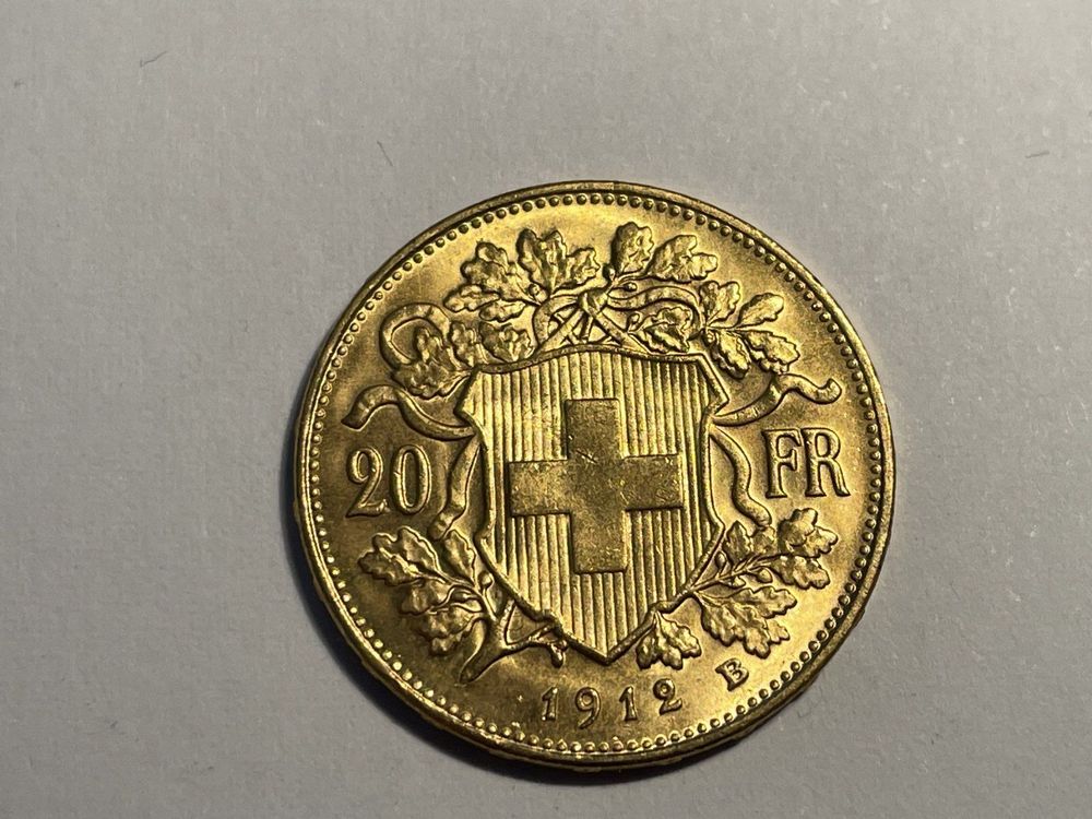 20 Fr. 1912 Vreneli Stgl Gold | Kaufen auf Ricardo