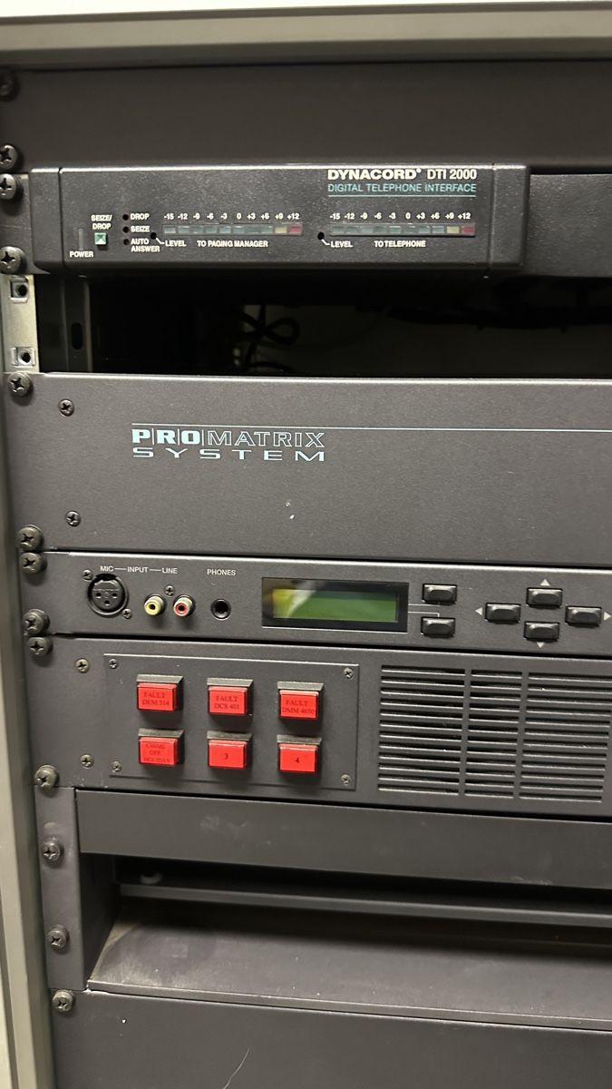 Dynacord DTI 2000, DPM 4000, DMM 4000, DCS 400 System (Gebraucht) in ...
