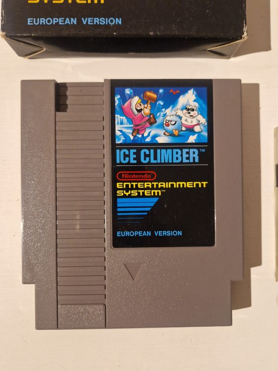 Ice Climber NES - Komplett und in OVP - Top Zustand! (PAL-B) (Gebraucht ...
