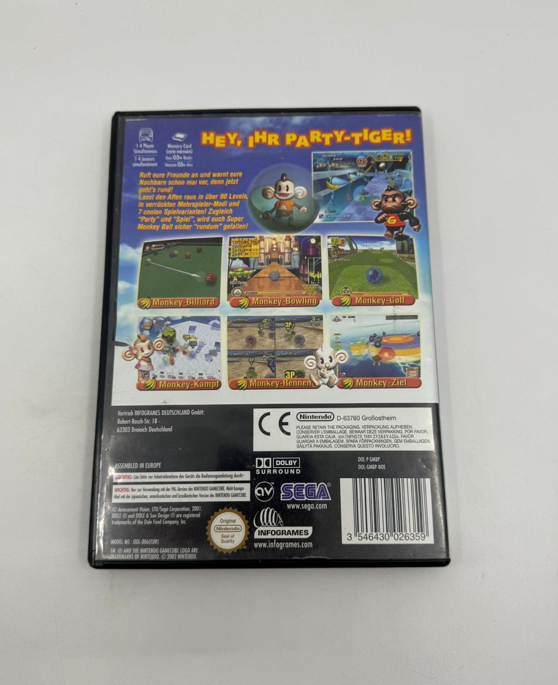 Super Monkey Ball (Gamecube) (Gebraucht) in Herisau für CHF 15 – mit ...