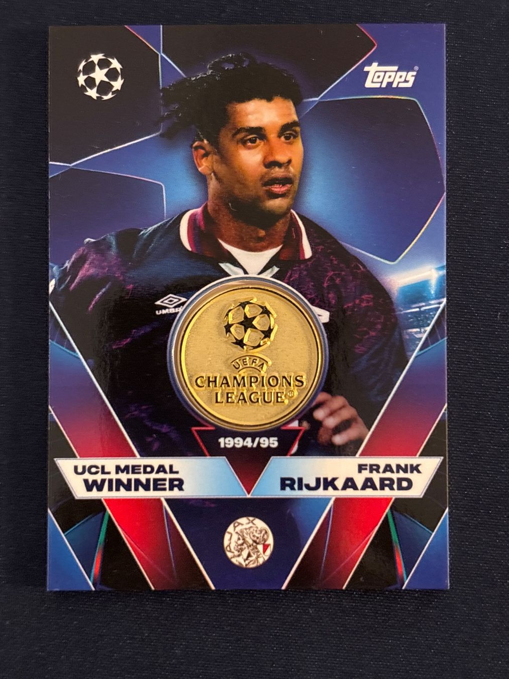 Match attax 2025 /26 Frank Rijkaard Ucl Medal Winner (Neu (gemäss ...