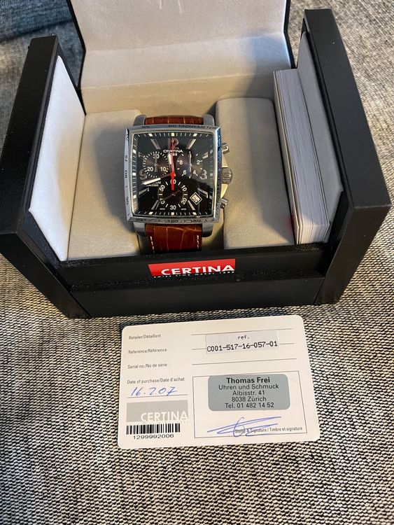 Certina Quartz G10 (Gebraucht) in Menziken für CHF 60 – nur Abholung ...