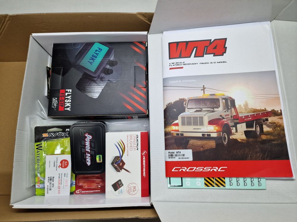 Cross-Rc WT4 Abschlepptruck 1:10 RTR Gebaut (RC4WD Tamiya) (Neu (gemäss Beschreibung)) in Oetwil ...