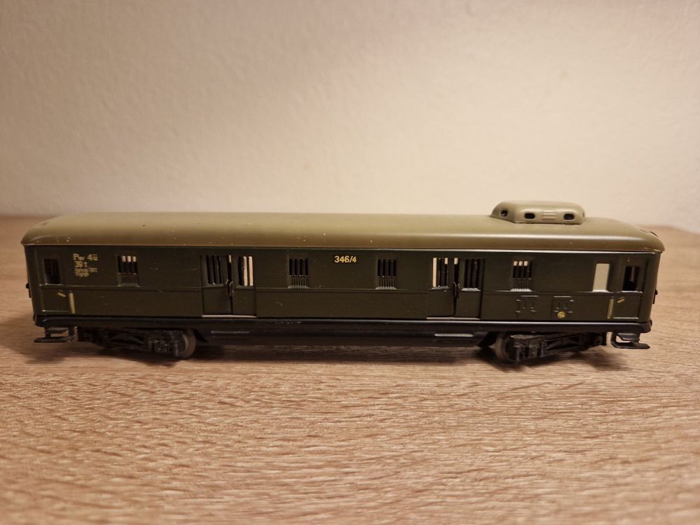 Märklin 346/4 Gepäckwagen H0 (D'occasion) à St-Aubin-Sauges pour CHF 26 ...