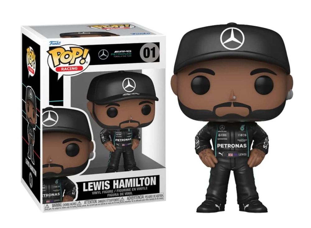 Funko Pop - 01 - Lewis Hamilton - Formel 1 - Mercedes - OVP (Neu und ...