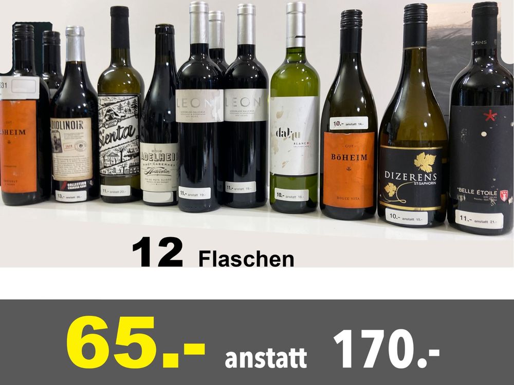 ⚫️ 12 Fl. Assortierte Rotweine - TOP (Neu und originalverpackt) in ...