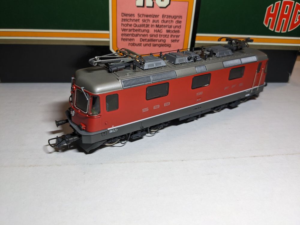 HAG 165 DC Analog Re 4-4 II SBB Rouge 11380 (Gebraucht) in Gland für CHF 95 – mit Lieferung auf ...
